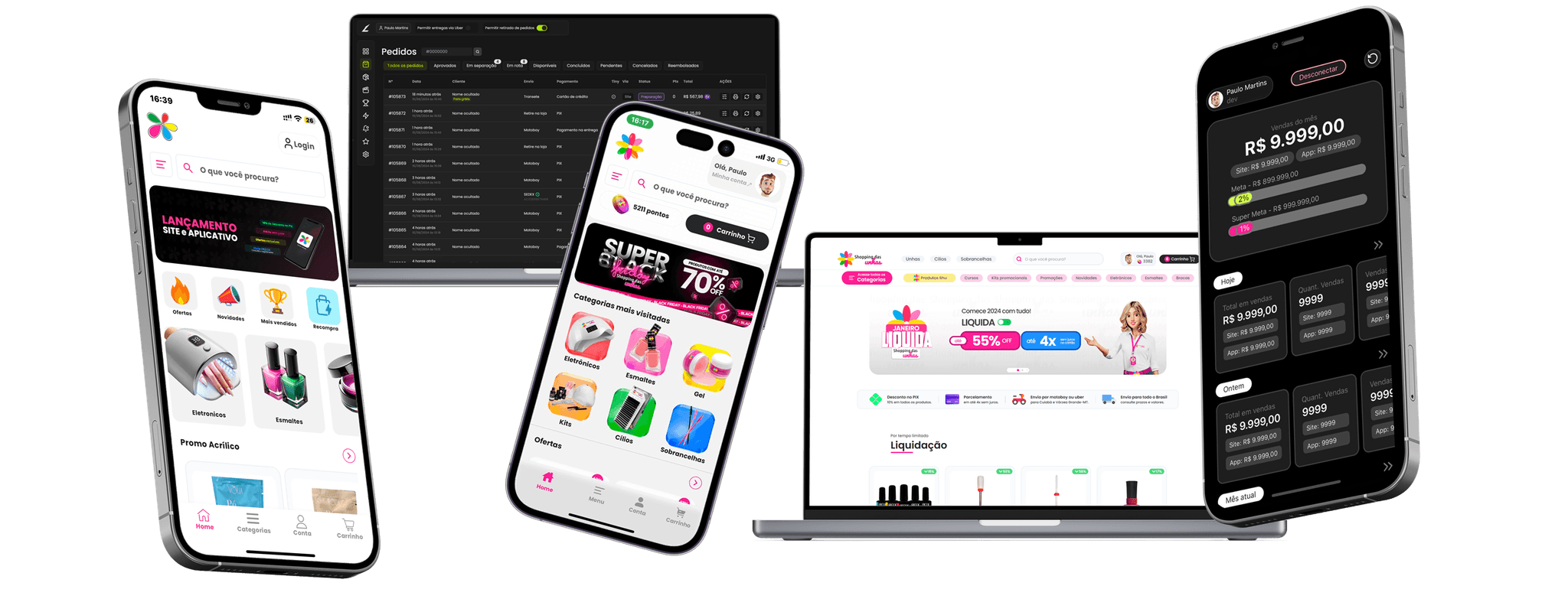Loce | E-commerce com Aplicativos Móveis